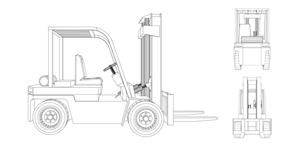 Understanding the Anatomy of a Forklift | JTS Forklift Service